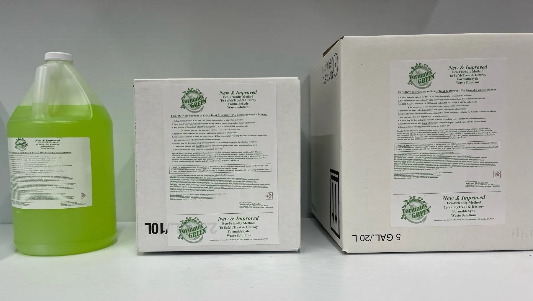 Formalex Green 5 Gallon Cubitainer (Liquid Neutralizer) | Trusted ...